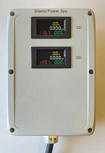 Energy Monitor 30A AC Power Meter With NEMA 14-50P To L14-30R Adapter ...