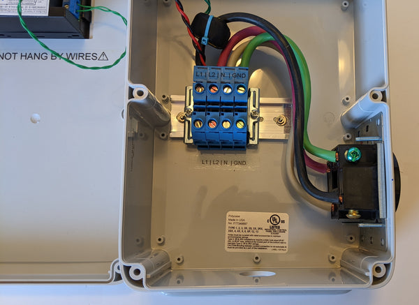 Power Spy™ Customize Your Own, 30A 240v power monitor - Hardwired inpu ...