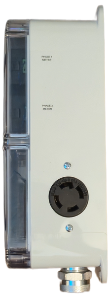 Power Spy™ #4 30A 240v power monitor - NEMA L14-30 to single L14-30 ou ...