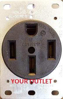 Adapter #115 Twin Turbo 40amp - 14-xx Plug to two 5-15 / 5-20 socket T ...