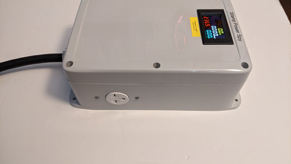 Power Spy™ #15 20A 240v power monitor - NEMA 6-20 to 6-20 outlet with ...